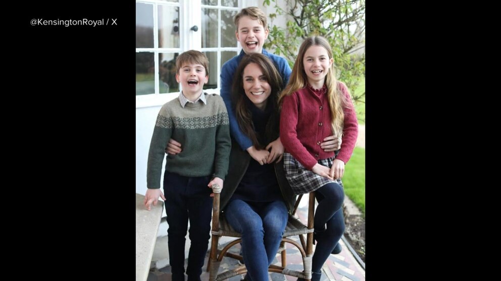 Video Princess Kate apologizes over altered family photo - ABC News