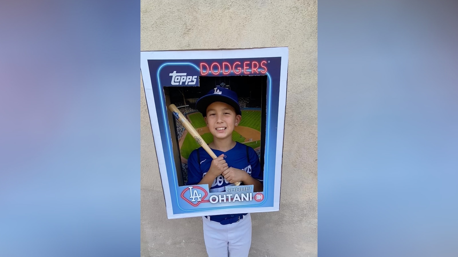 9-year-old Dodgers fan's Shohei Ohtani costume knocks it out of the ...