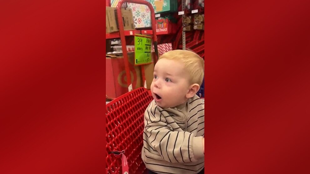 Toddler is all of us walking into Target ahead of Christmas - Good ...