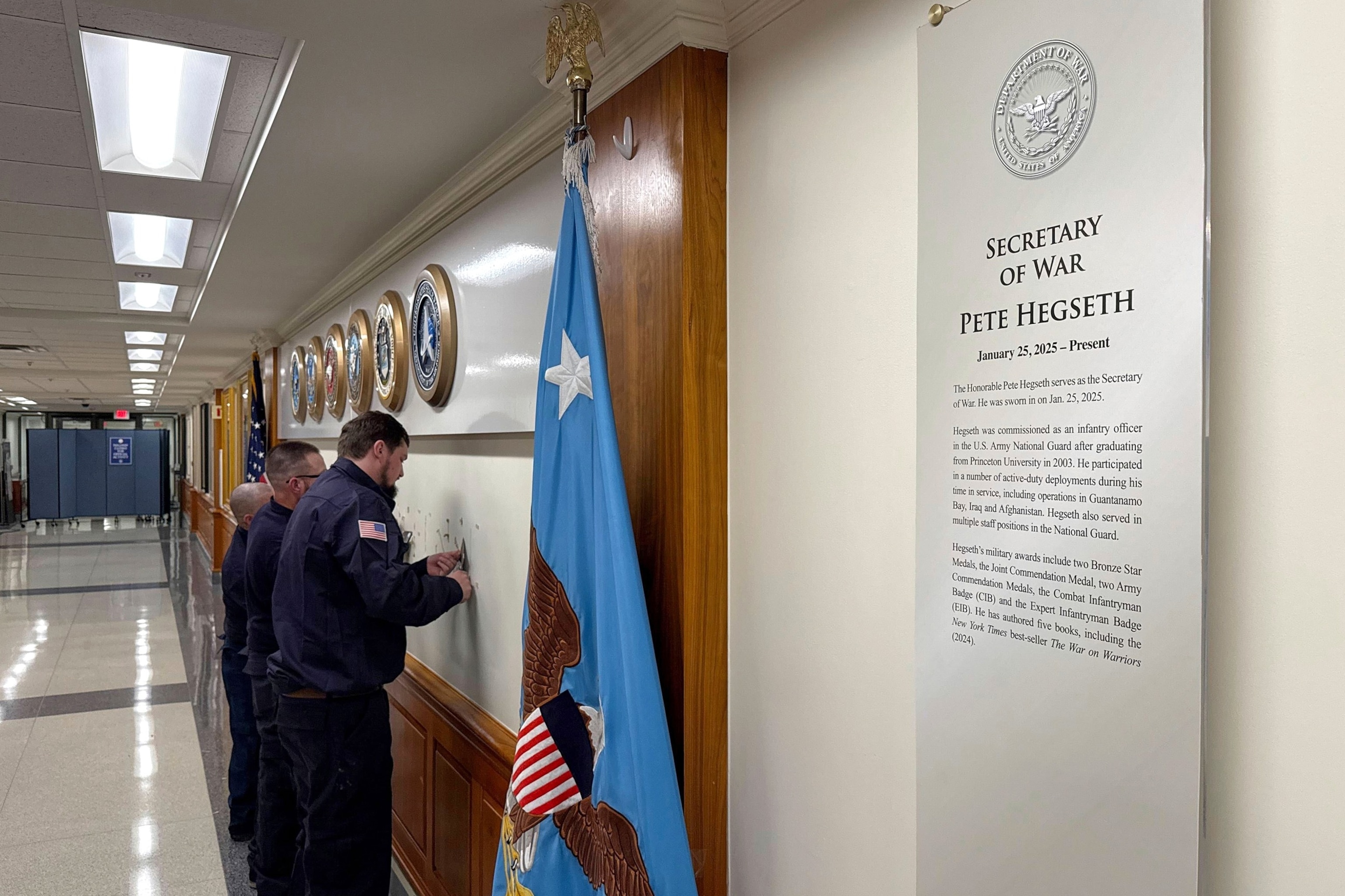 'Department of War' rebranding could cost as much as $125M, hundreds of ...