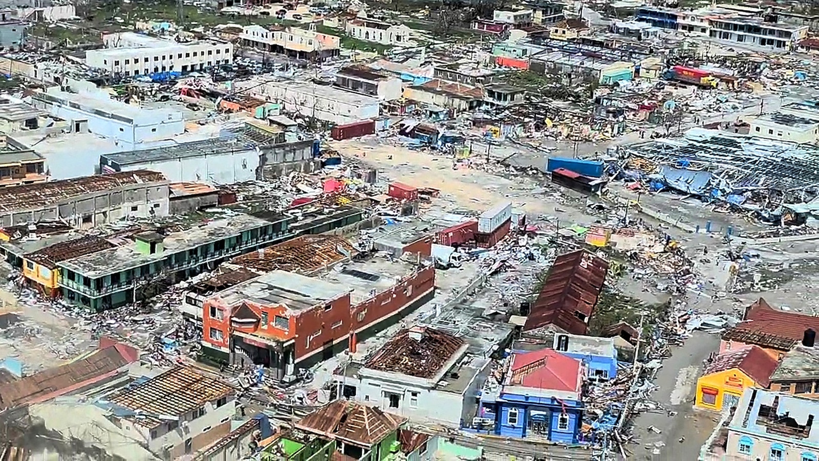 Entire communities in Jamaica demolished or isolated by direct hit from ...