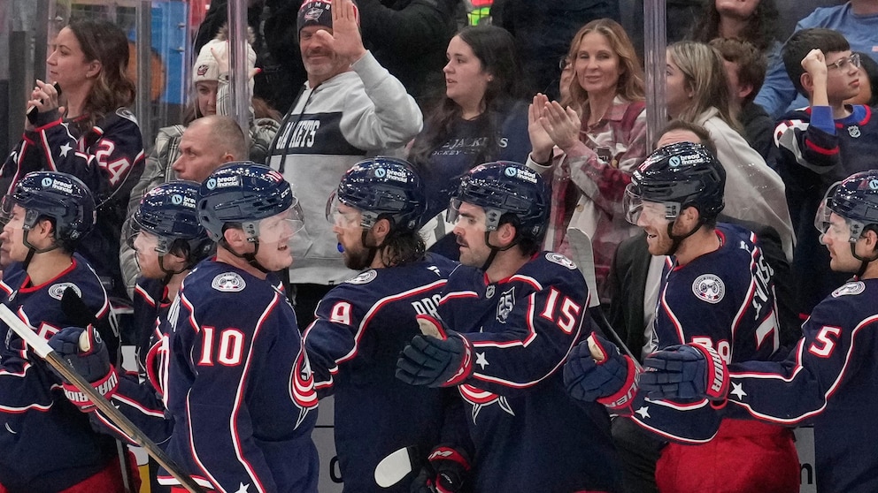 Marchenko gets deciding goal of shootout to give Blue Jackets 4-3 win over Canadiens - ABC News