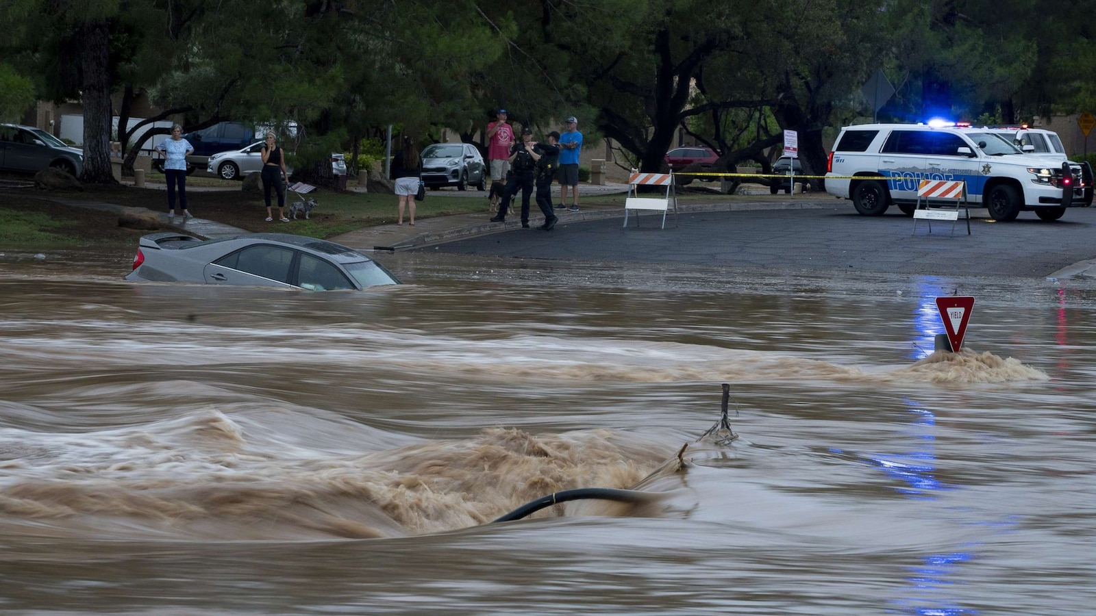 Monsoon rains contributing to looming flash flooding threat for ...