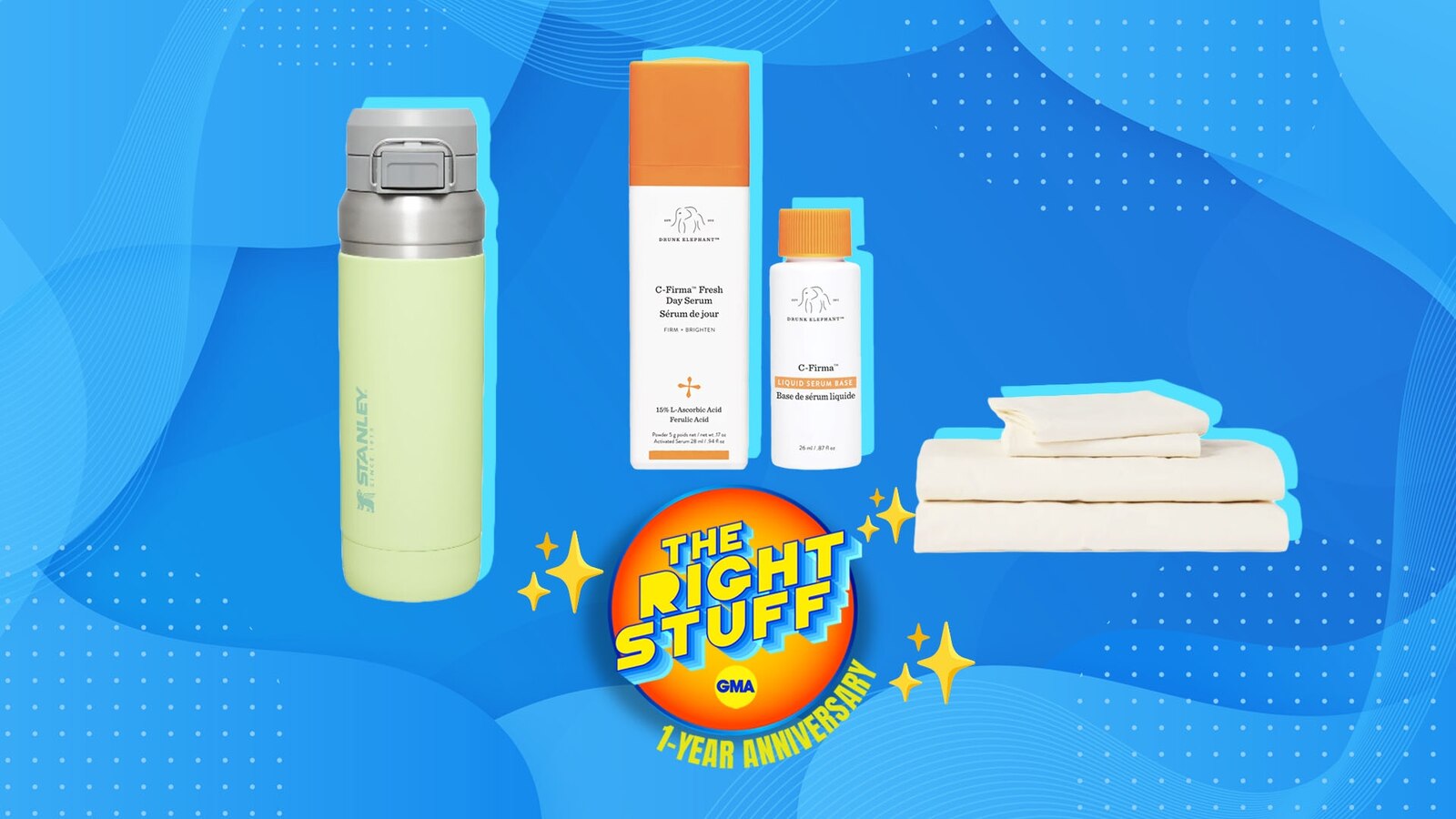 Celebrating 1 year of The Right Stuff: Shop top picks for bedding, skin ...