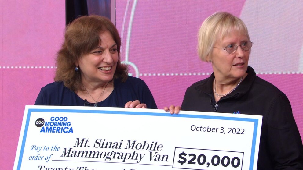 Video 2 women of ‘Mammovan’ give mobile mammograms, get a surprise ...