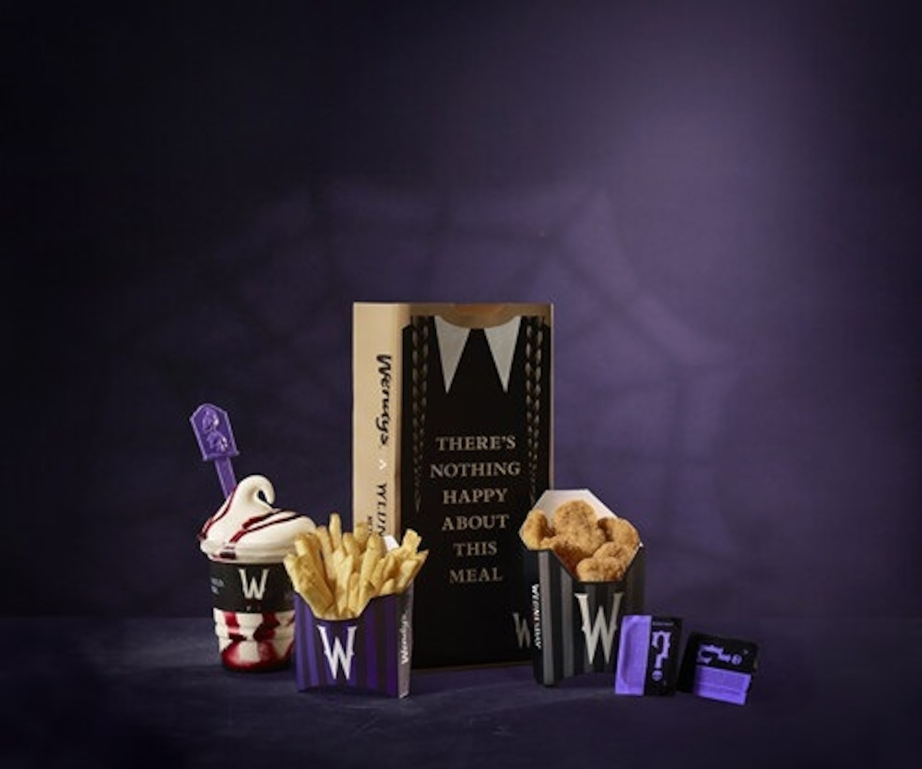 Wendy's teams up with Netflix's 'Wednesday' for Meal of Misfortune ...