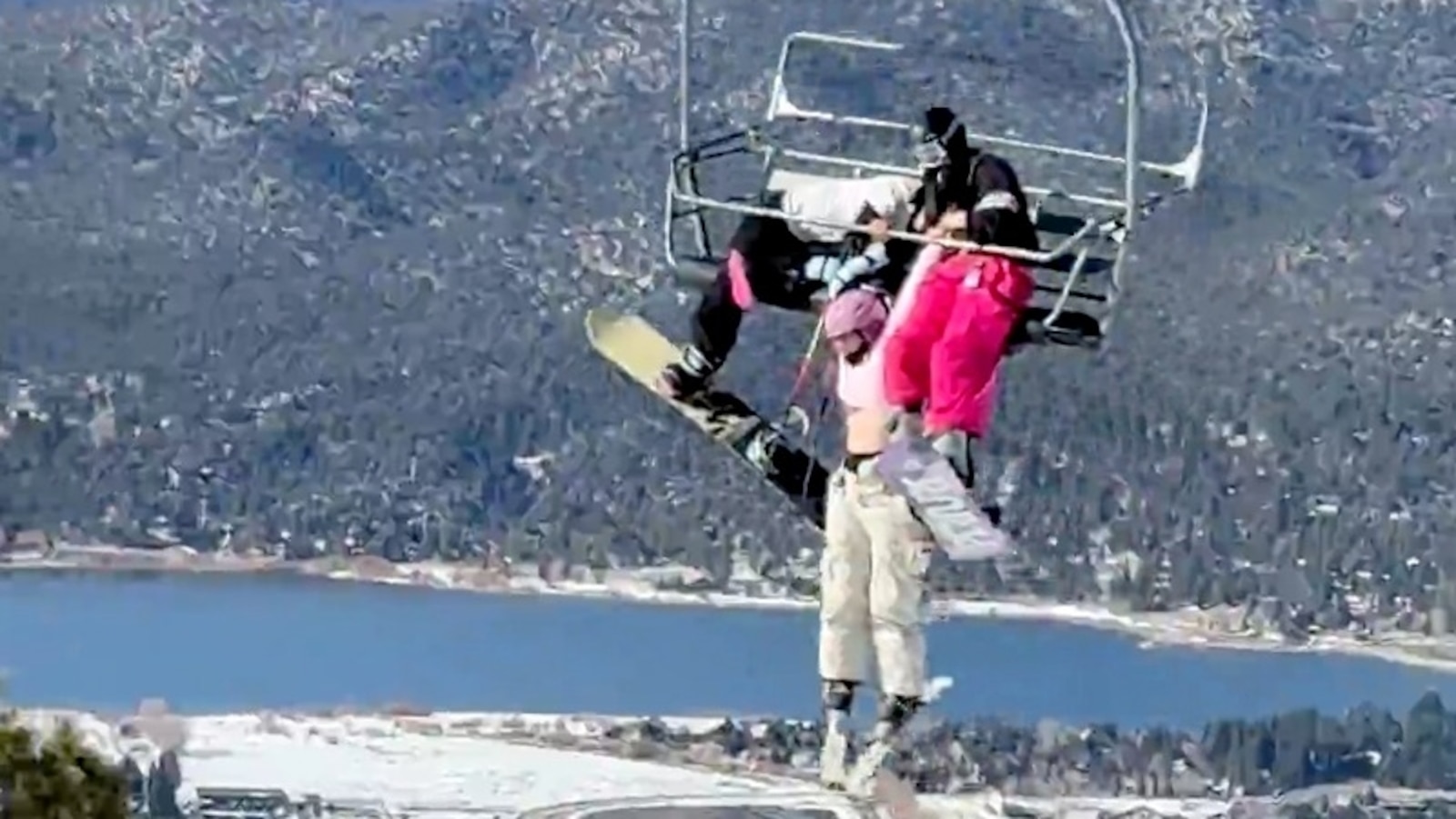 Skier speaks out after dramatic rescue caught on camera - ABC News