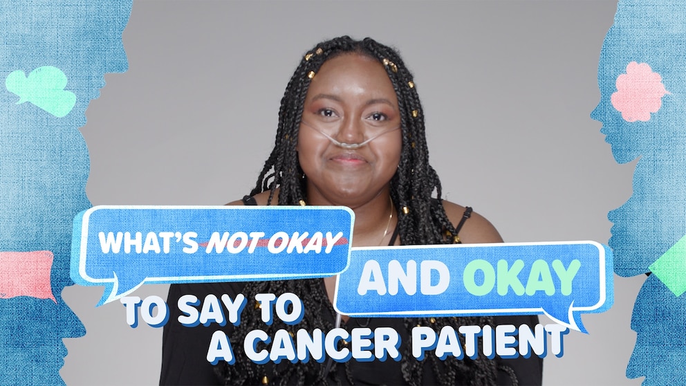Video 27-year-old battling cancer on what to say and not to say to ...