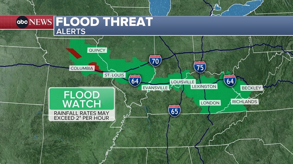 As Midwest flooding eases, dangerous temperatures set in - Good Morning ...