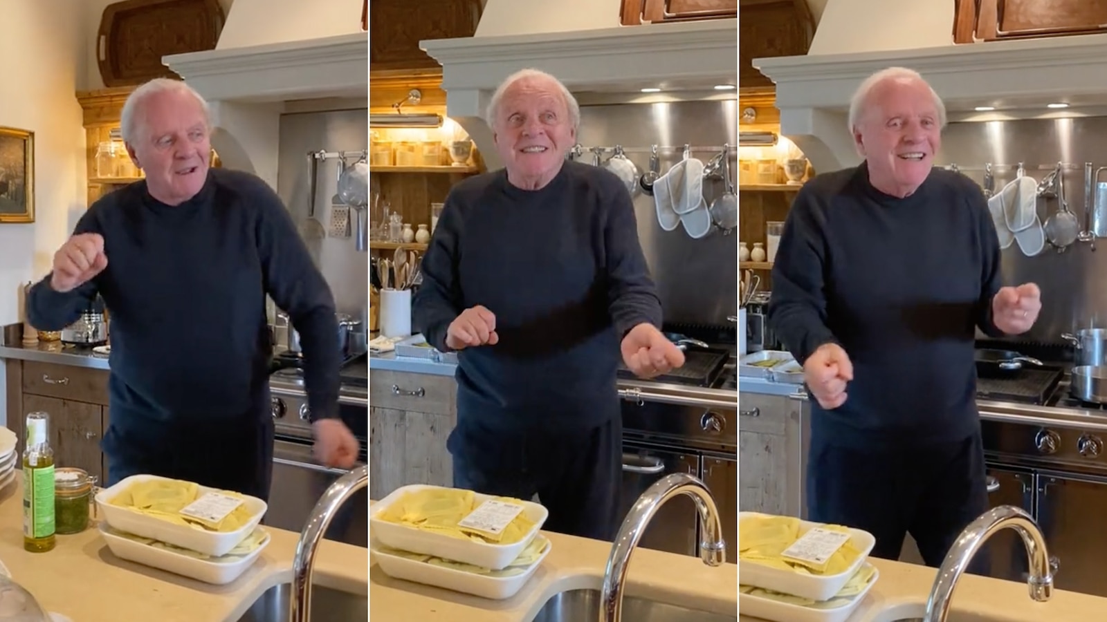 Anthony Hopkins is a 'Sunday vibe' in adorable dance video: Watch here ...