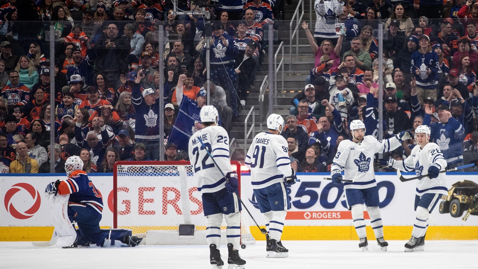 Maccelli scores 2 as Maple Leafs beat Oilers 5-2, head into Olympic ...
