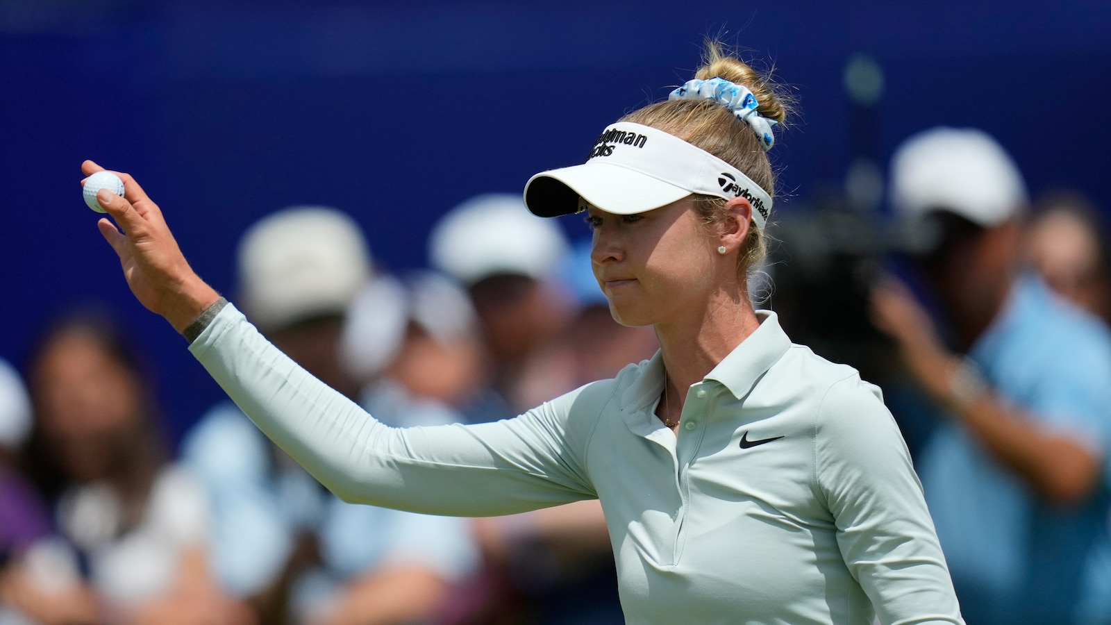 Nelly Korda soaks up fan support and shrugs off late mistake, after 2 ...