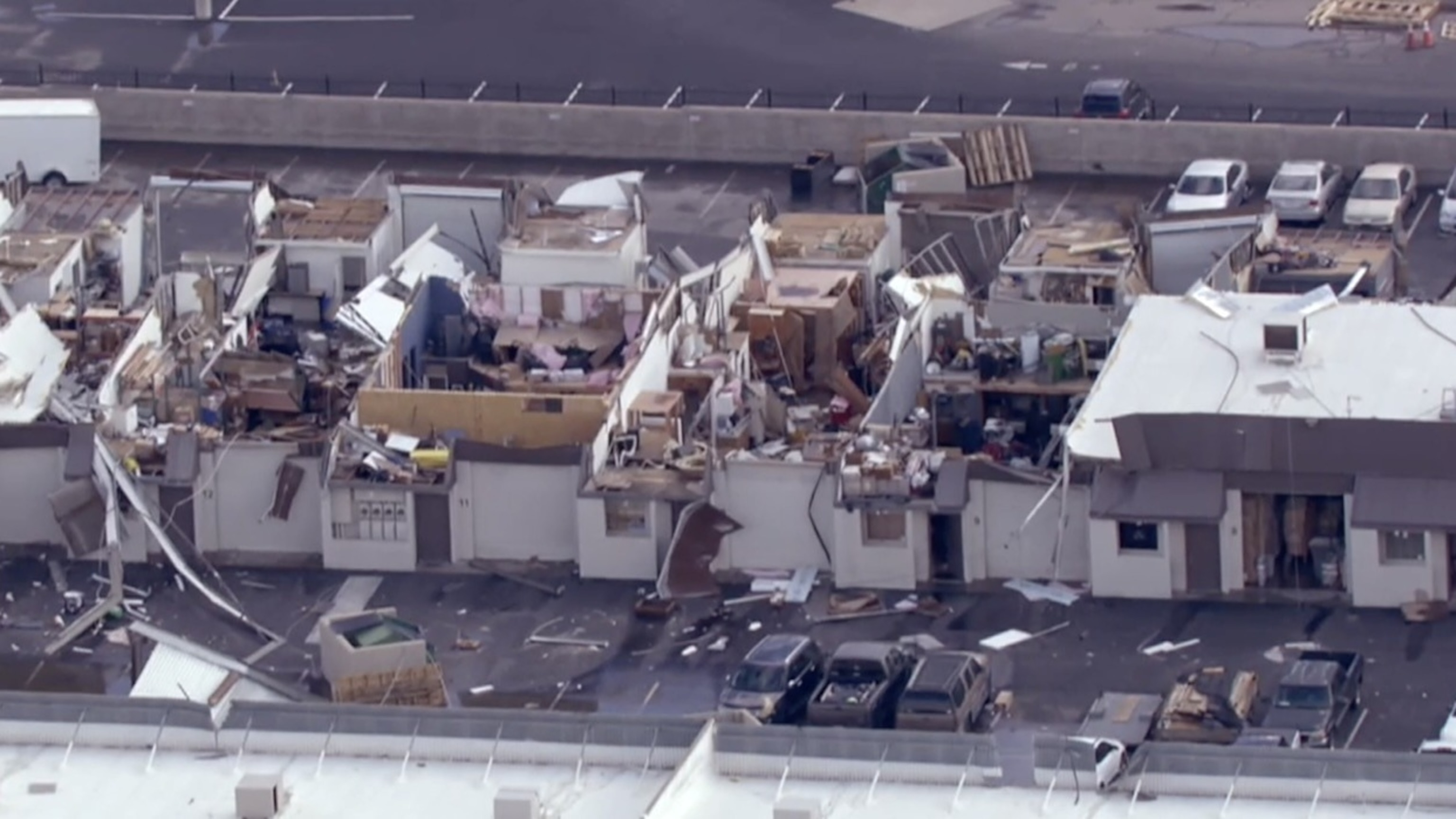 Powerful storm leaves over 130 displaced in Tempe, Arizona - ABC News