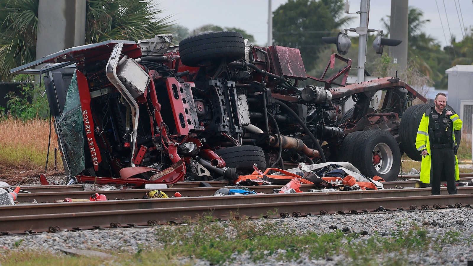Train's collision with fire truck a 'sobering reminder' to balance ...