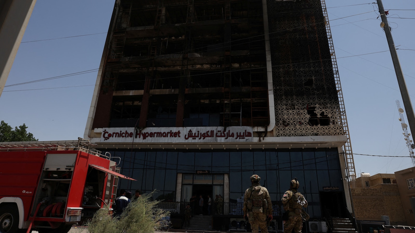 Over 60 dead after fire rips through shopping mall in Iraq - ABC News