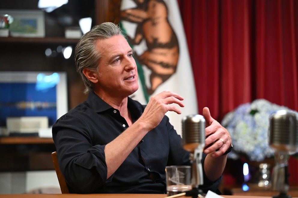 Newsom says US faces '5-alarm fire' and warns 'we won't have a country ...