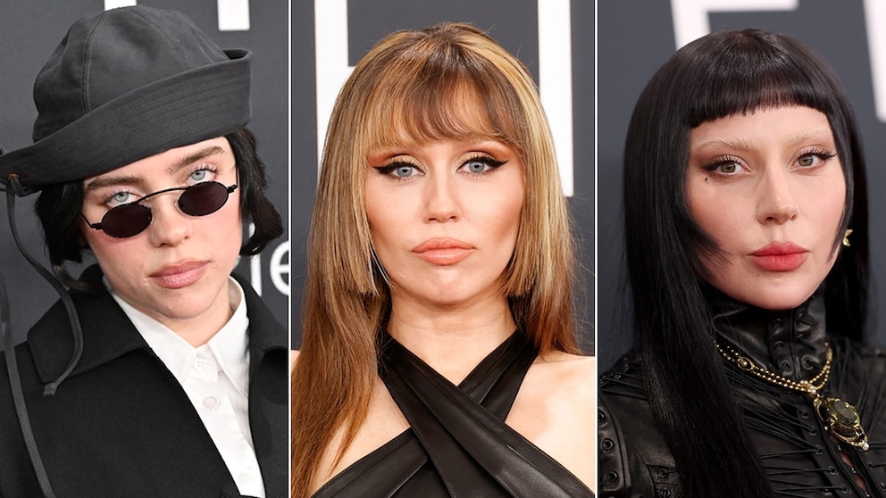 Miley Cyrus, Billie Eilish and Lady Gaga bring jellyfish hair to 2025 ...