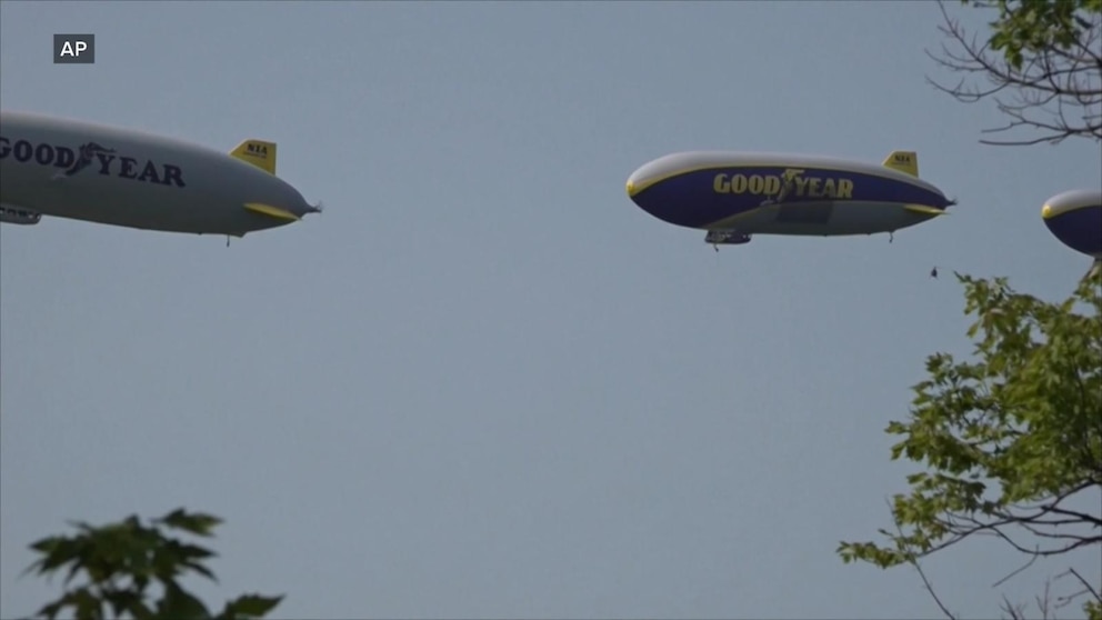 Video By the Numbers: Goodyear blimp turns 100 - ABC News