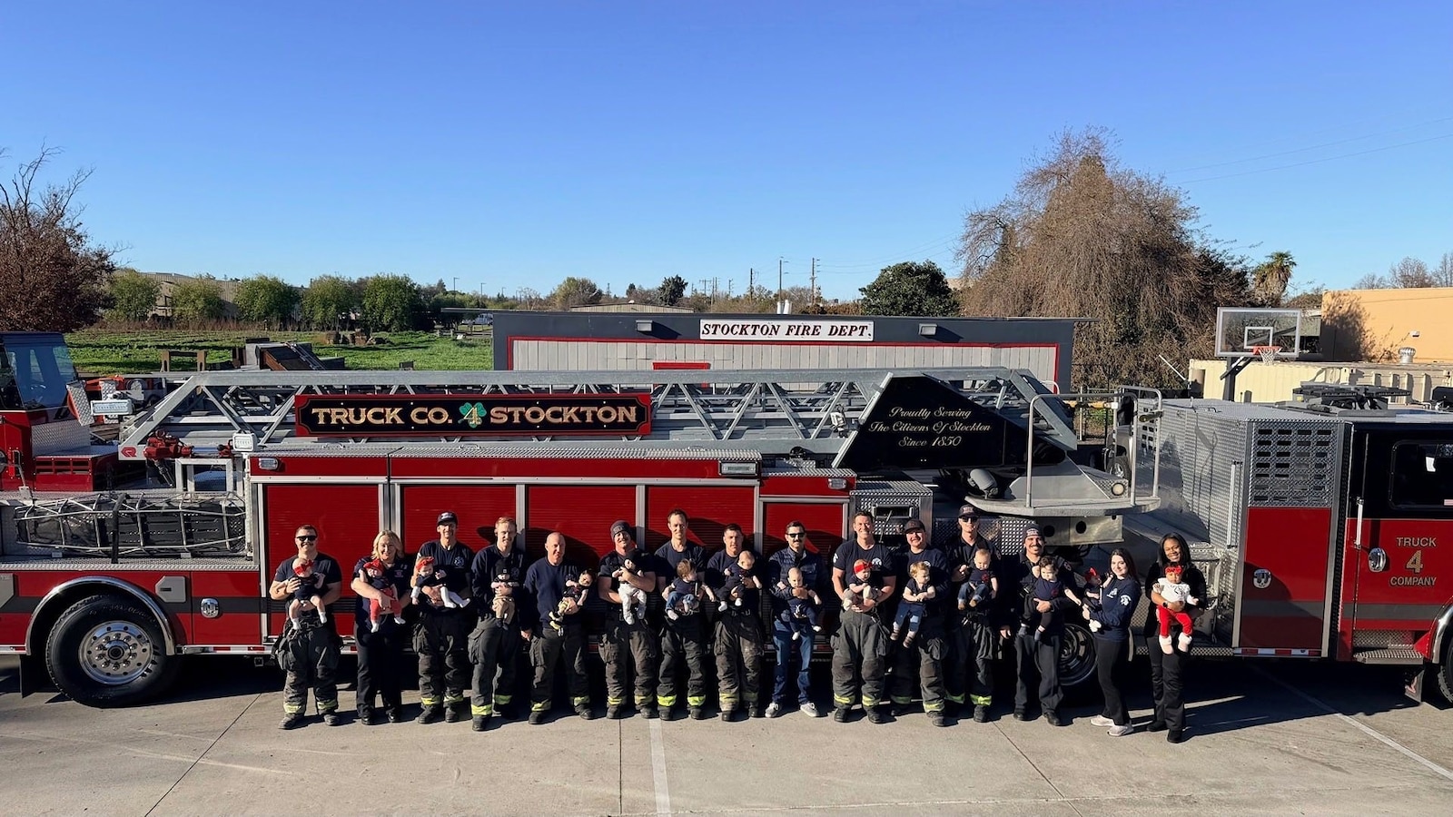 California fire department celebrates staff baby boom - ABC News