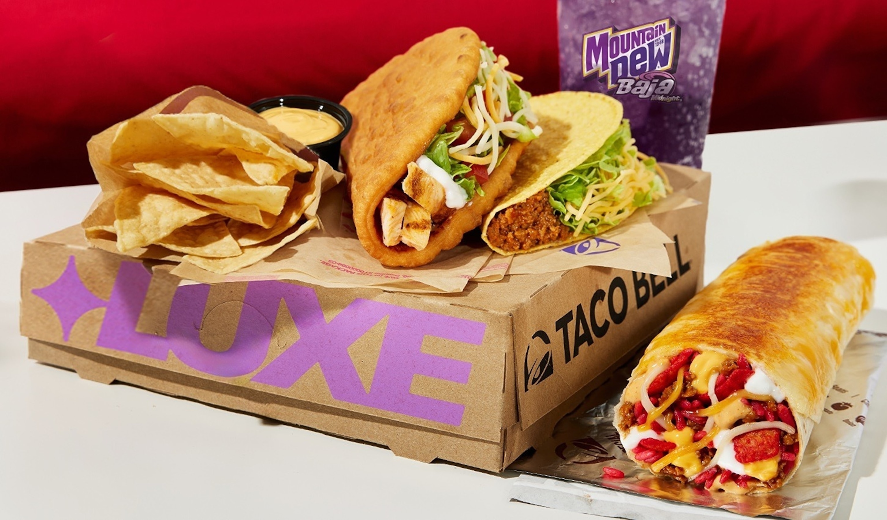 New Flamin' Hot Grilled Cheese Burrito at Taco Bell, plus a new Frank's ...