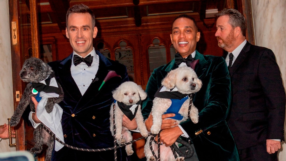 Don Lemon weds longtime partner Tim Malone in New York City ceremony ...