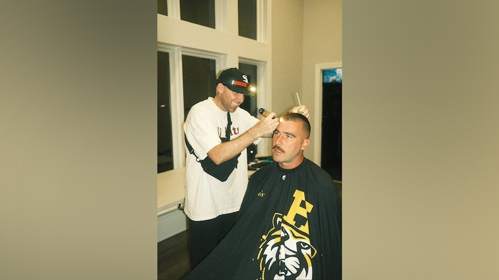 Meet the barber behind Travis Kelce's popular but simple haircut - Good ...