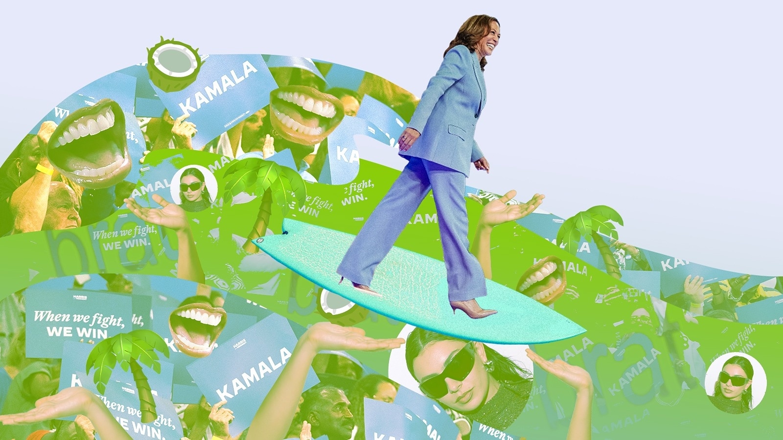 Can Harris ride memes all the way to the White House? - ABC News