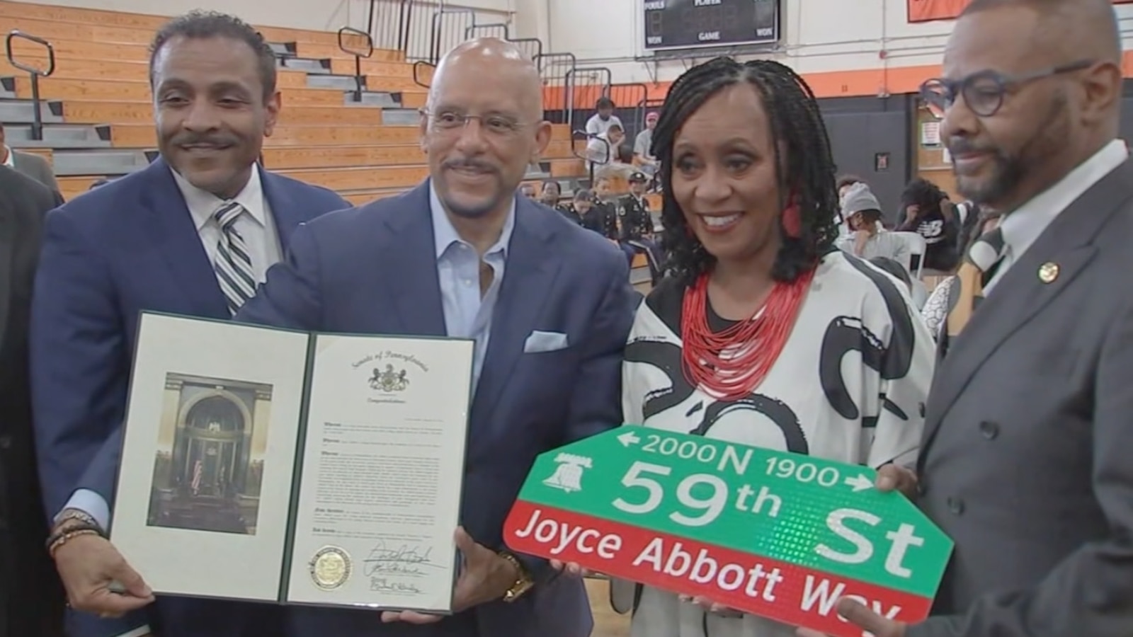 Joyce Abbott, who inspired 'Abbott Elementary,' honored by Philadelphia ...