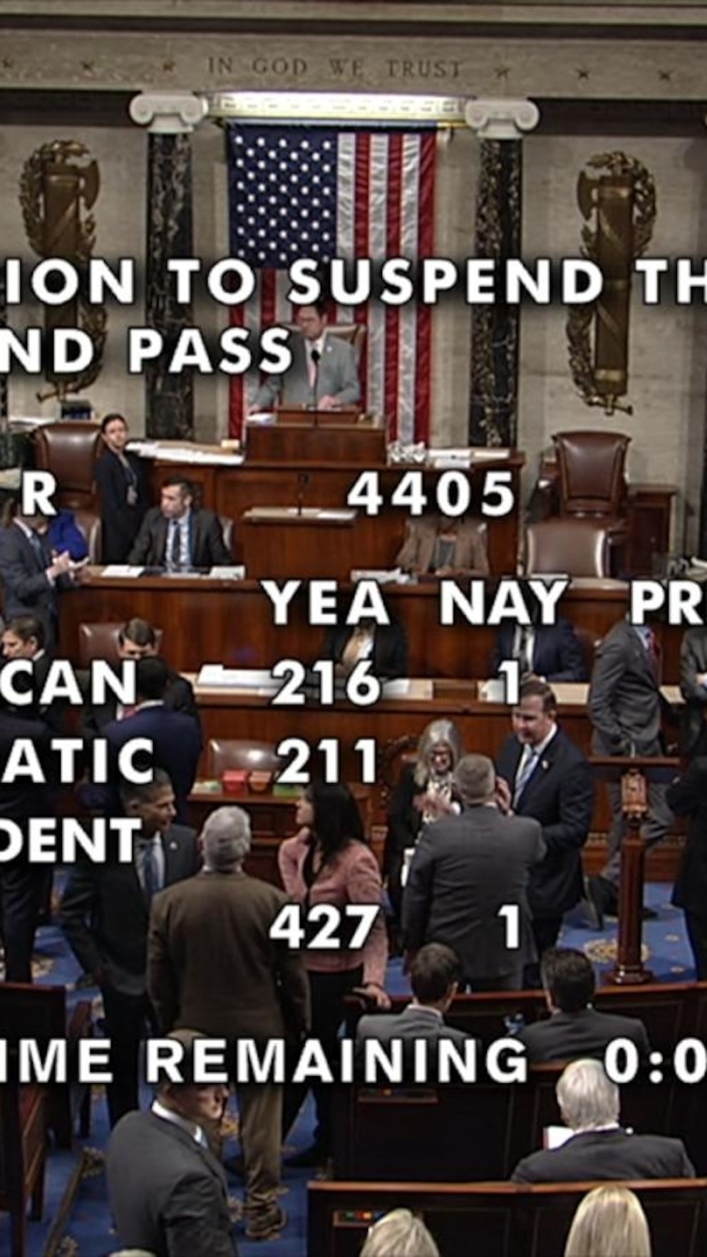 Video House of Representatives passes bill to release the Epstein files - ABC News