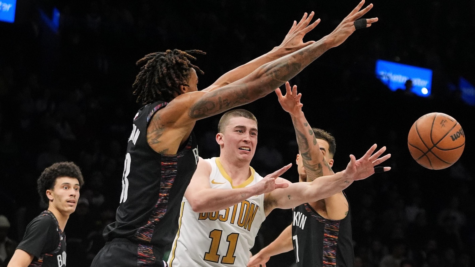 Payton Pritchard scores 32 and Celtics outlast Nets 130-126 in double ...