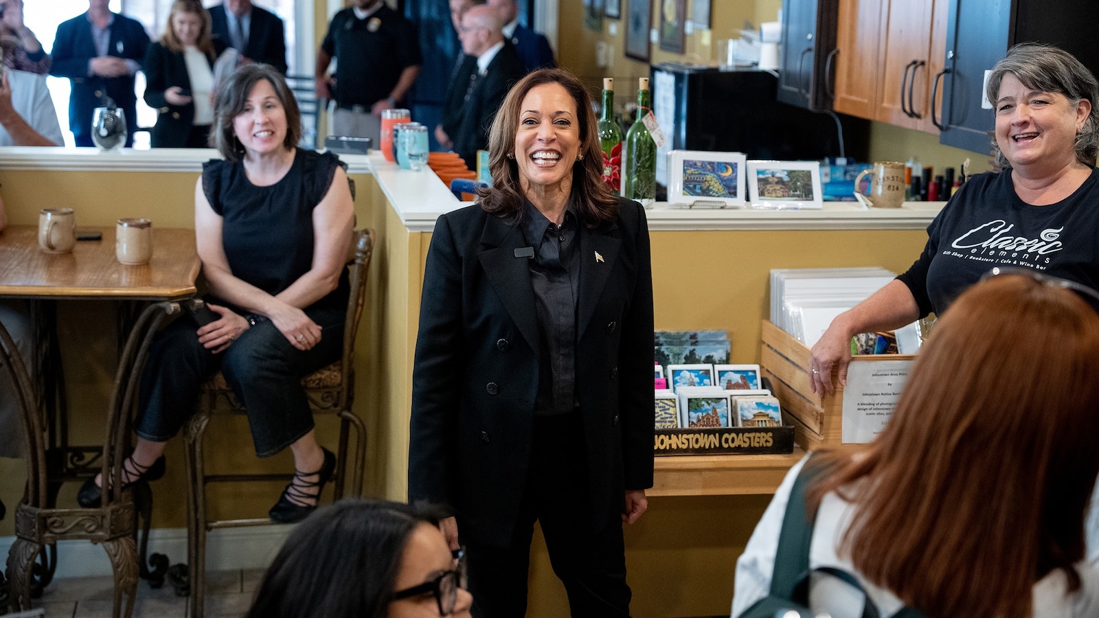 Harris says she's 'feeling very good about Pennsylvania' during campaign stop in battleground ...