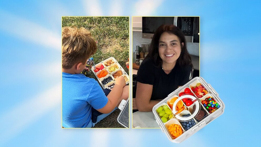 Mom's Minute: The snack box that lets you carry up to 8 different ...