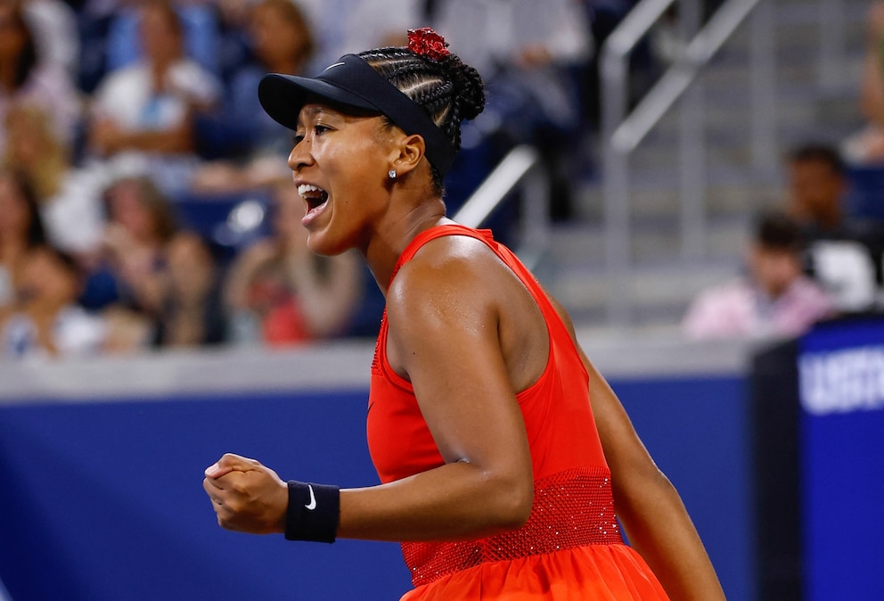 Naomi Osaka debuts Labubu 'Billie Jean Bling' at US Open after 1st-round win - Good Morning America