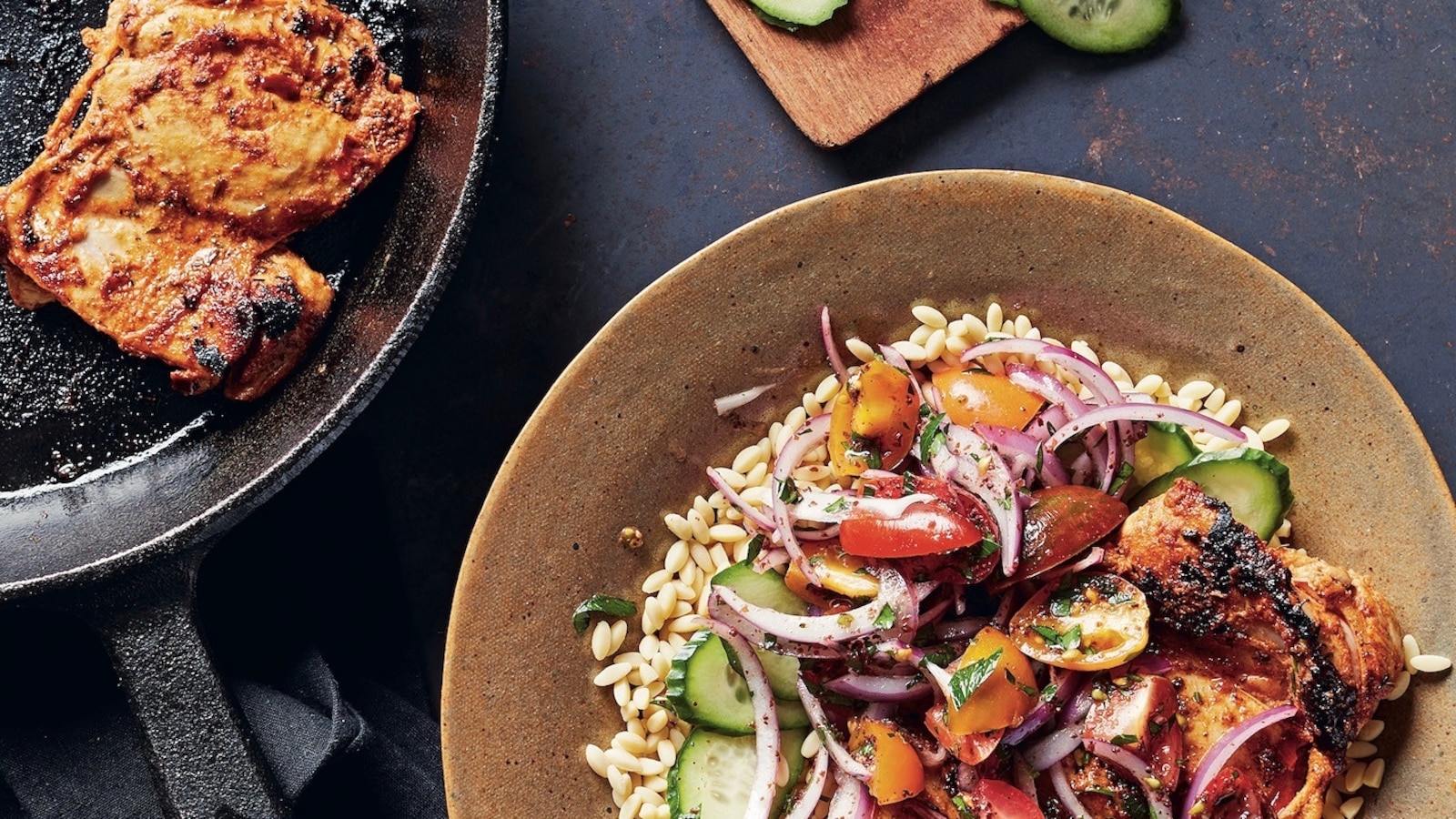 How to make a Middle Eastern chicken and rice power bowl - ABC News