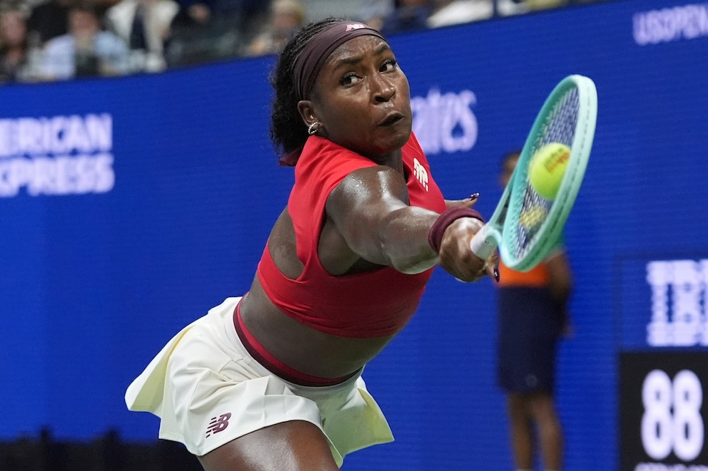 Coco Gauff secures 1st round win at US Open after nearly 3-hour match - Good Morning America