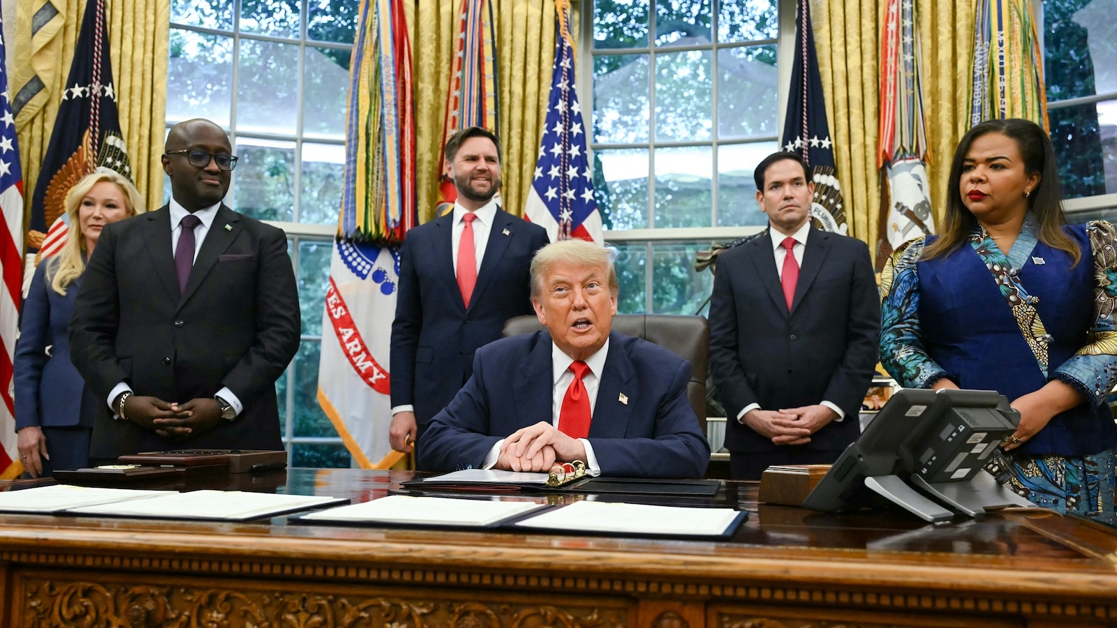 Trump heralds US-brokered peace deal between DRC, Rwanda - ABC News