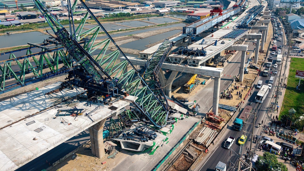 Thailand suffers another construction accident just a day after rail ...