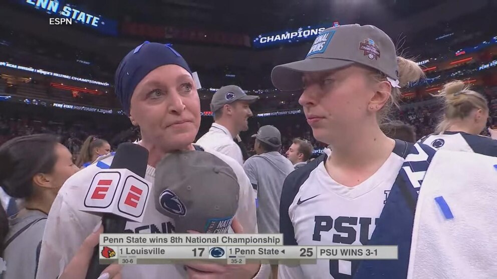 Video Penn State women’s volleyball team win 8th championship title ...
