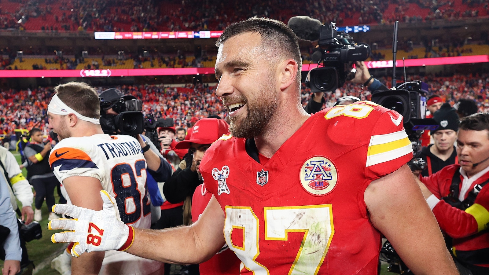 Travis Kelce addresses retirement speculation after Chiefs' loss to ...