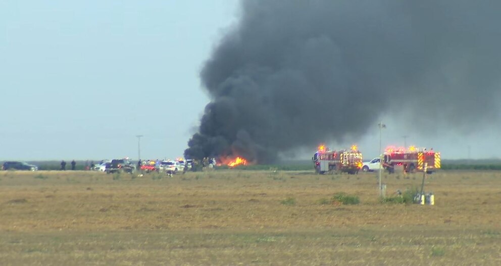 F-35 fighter jet crashes in California, Navy says - Good Morning America