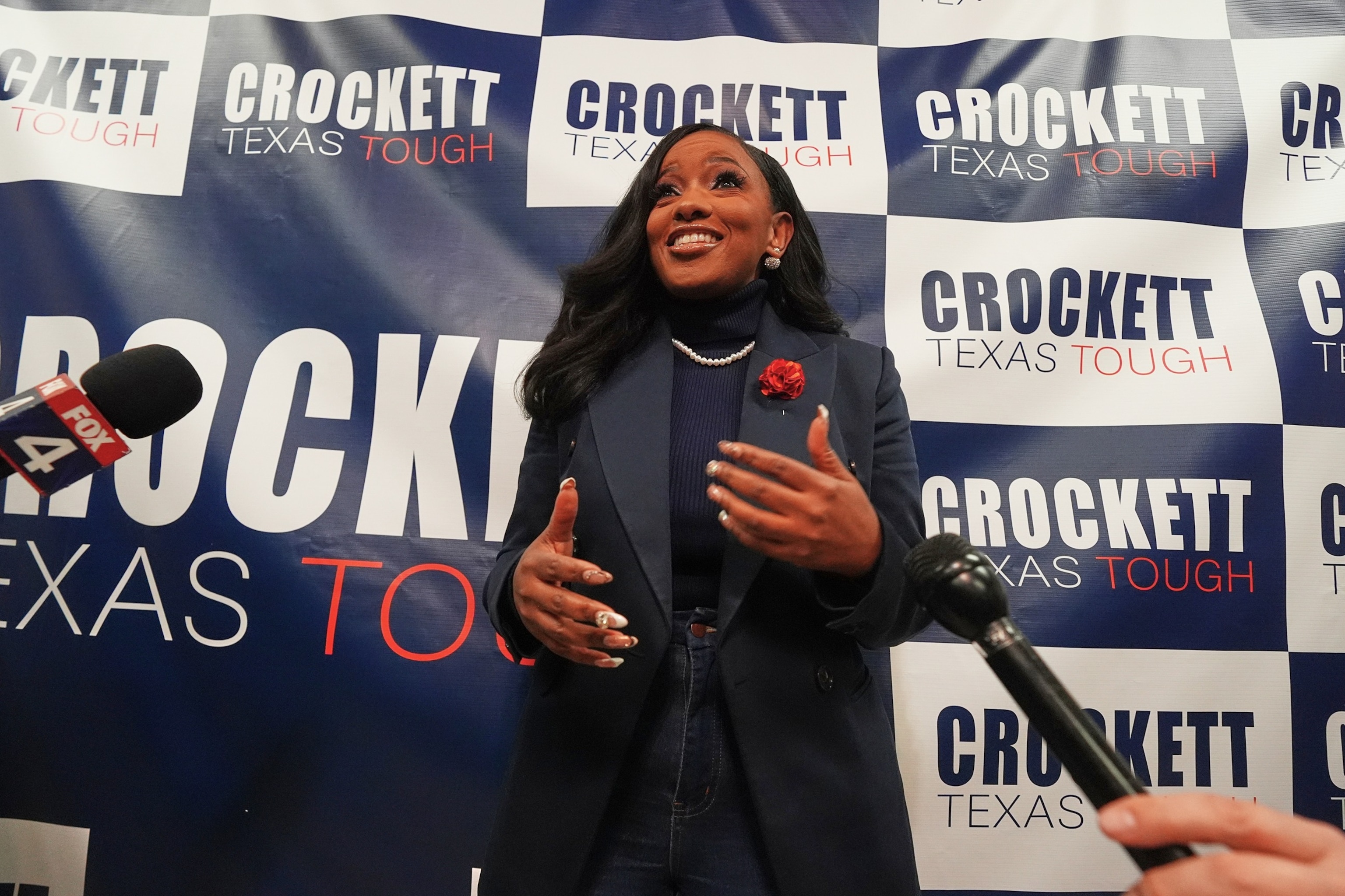 Rep. Jasmine Crockett launches Senate bid as Texas politics reels over ...