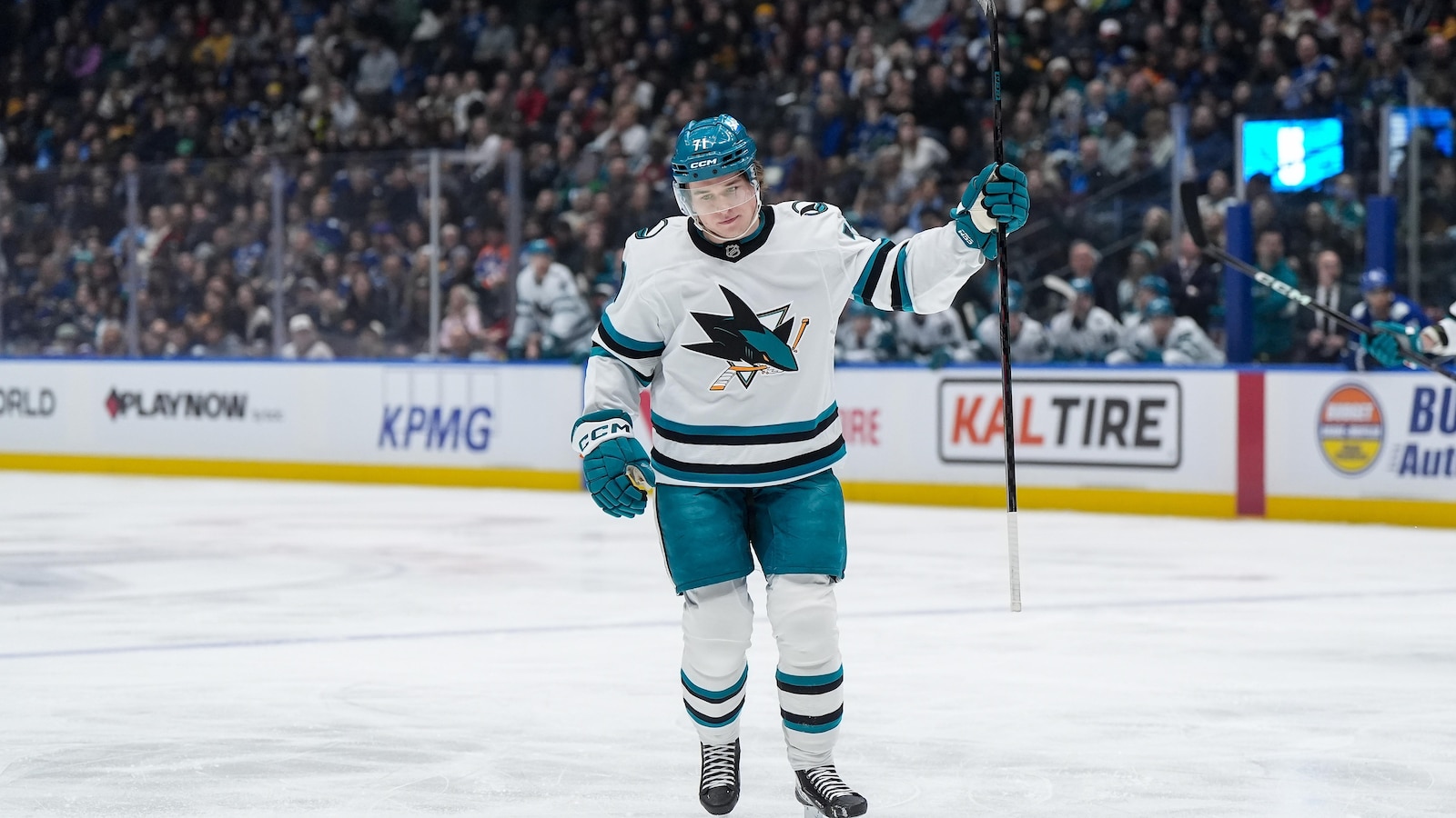 Celebrini's 4 points lead Sharks to 5-2 win over Canucks - RocketNews