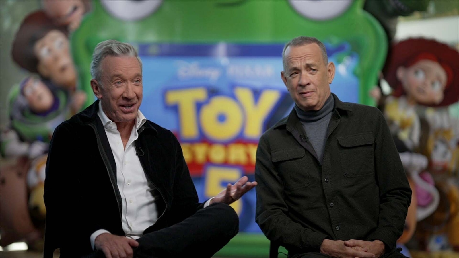 Tim Allen and Tom Hanks on returning for 'Toy Story 5' - ABC News