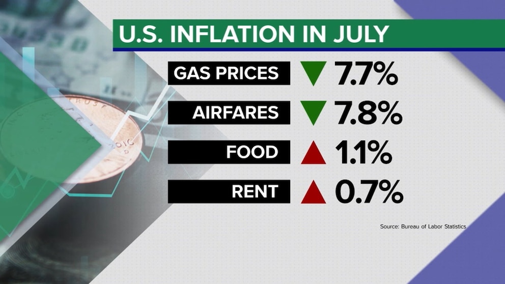 Video ABC News Live: New report shows inflation slowed slightly in July ...
