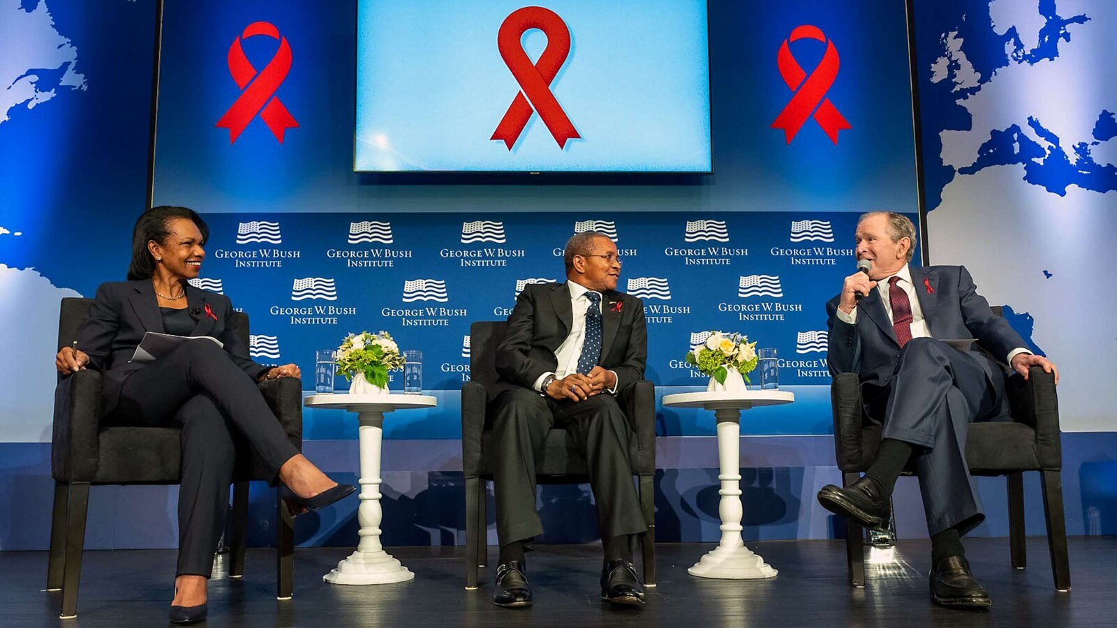 Historic Bush-era HIV/AIDS initiative celebrates 20th anniversary - ABC ...