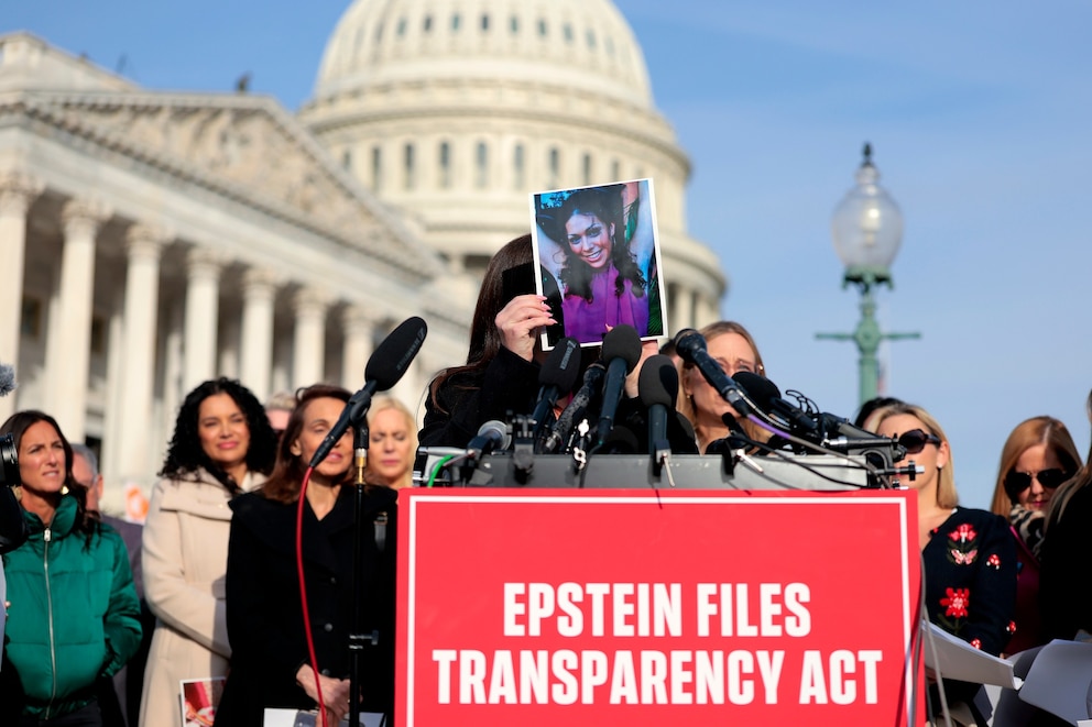 Epstein survivors speak out ahead of House vote, take aim at Trump ...