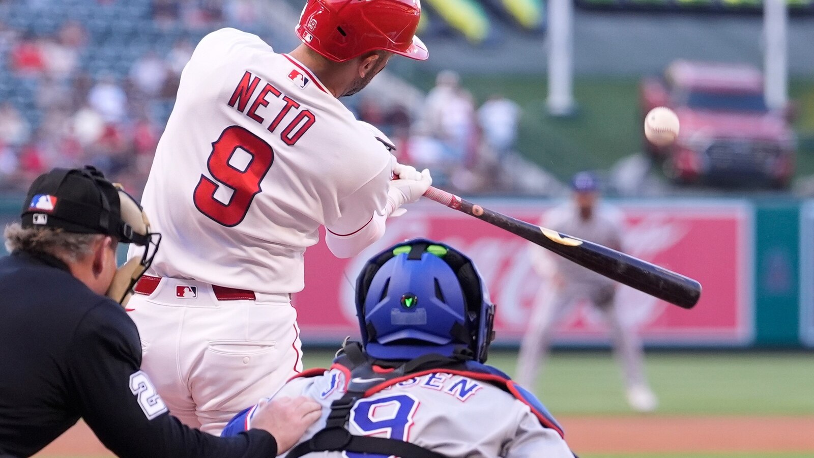 Zach Neto Homers Twice In The Angels 9 6 Victory Over The Rangers