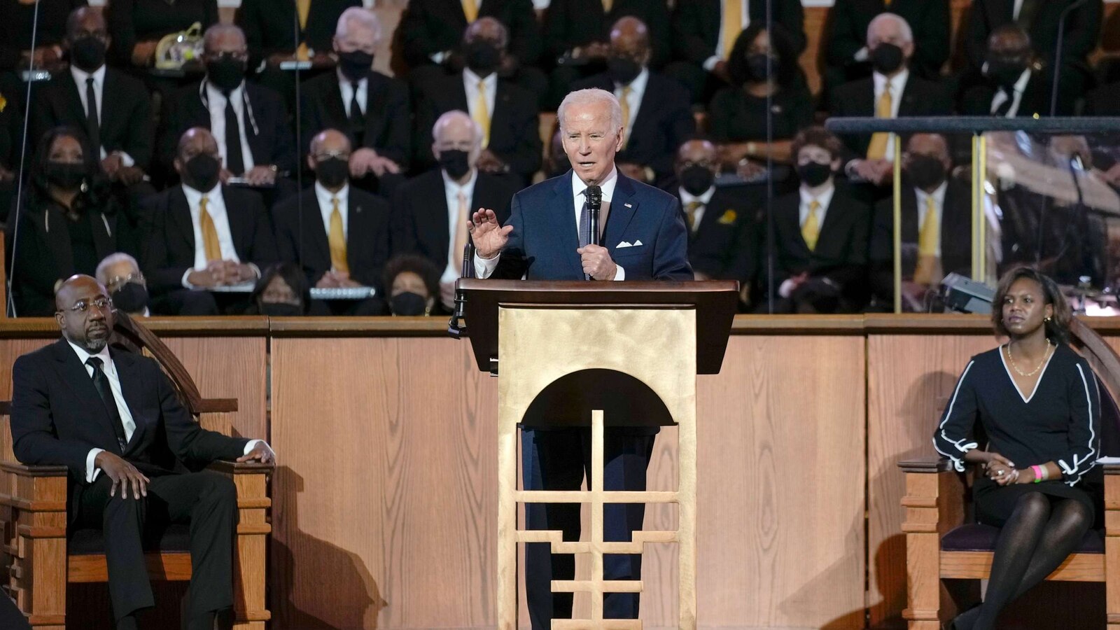 Biden reflects on MLK in sermon at his Atlanta church: 'Progress is ...