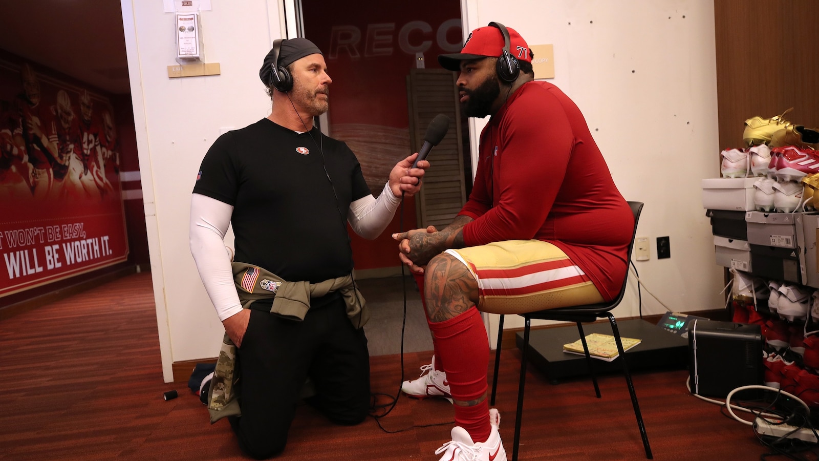 NFL players push back on media interviews in their locker rooms - ABC News