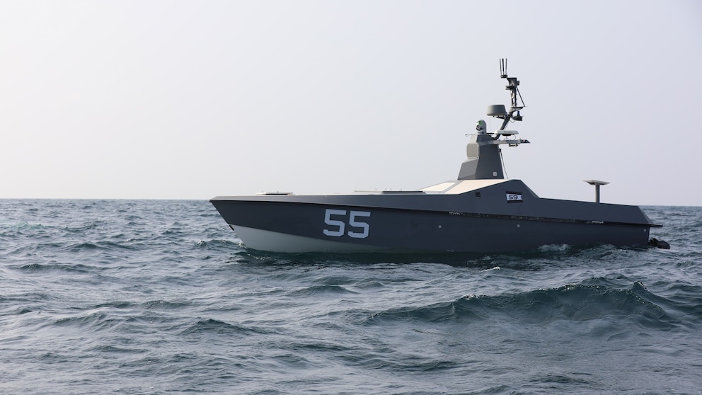 Unmanned drone boat rescues 2 US crew members after helicopter shot ...